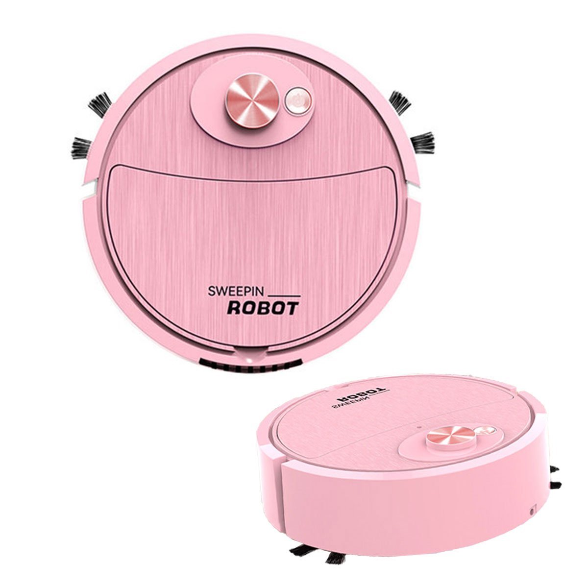 Mini Robo Aspirador Automatico Inteligente Baixo Ruido Varre Aspira ...