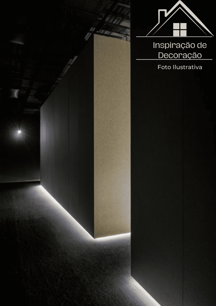 Rodapé Invertido Vytis em Aluminio com Aba para LED 62mm x 13mm ...