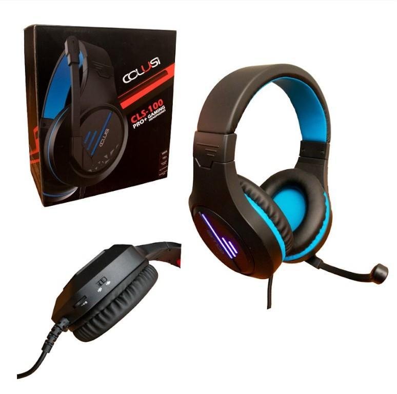 Fone Headset Game Cls-100 com Microfone e Leds Rgb - Colusi ...