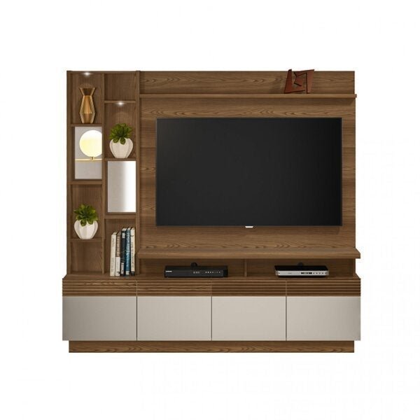 Estante Home para TV até 60 Polegadas Santiago Linea Brasil ...