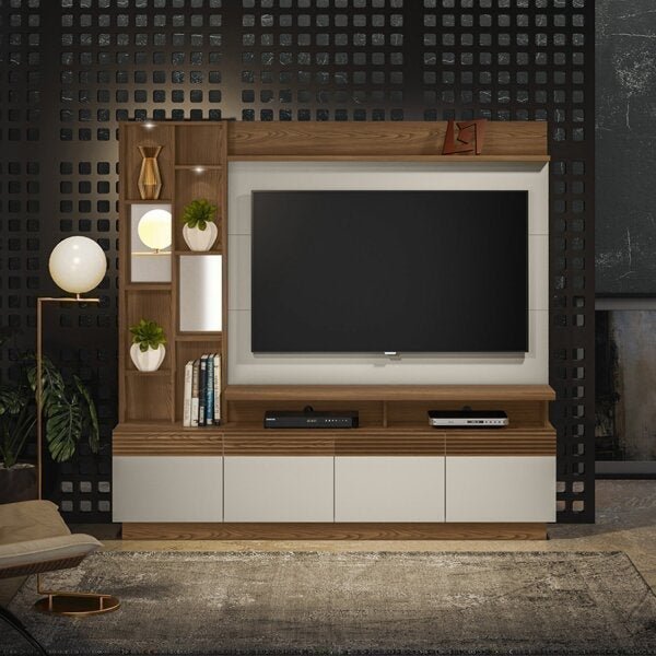 Estante Home para TV até 60 Polegadas Santiago Linea Brasil ...