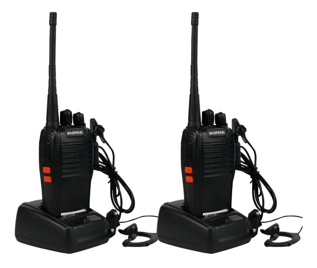 Kit 2 Radio Walk Talk Comunicador 16 Ch Baofeng 777s | MadeiraMadeira