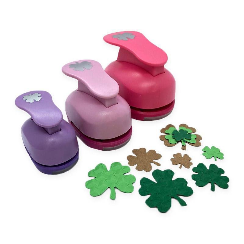 Furadores Para Papel E E.V.A. Tex Papel - Kit Trevo Ref 05 | MadeiraMadeira