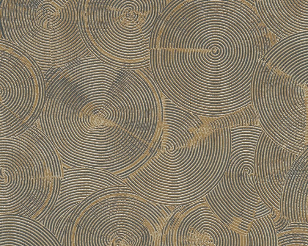 Papel de Parede Metropolitan Stories 2 Circles 379003 Tam. 4m² Papel de ...