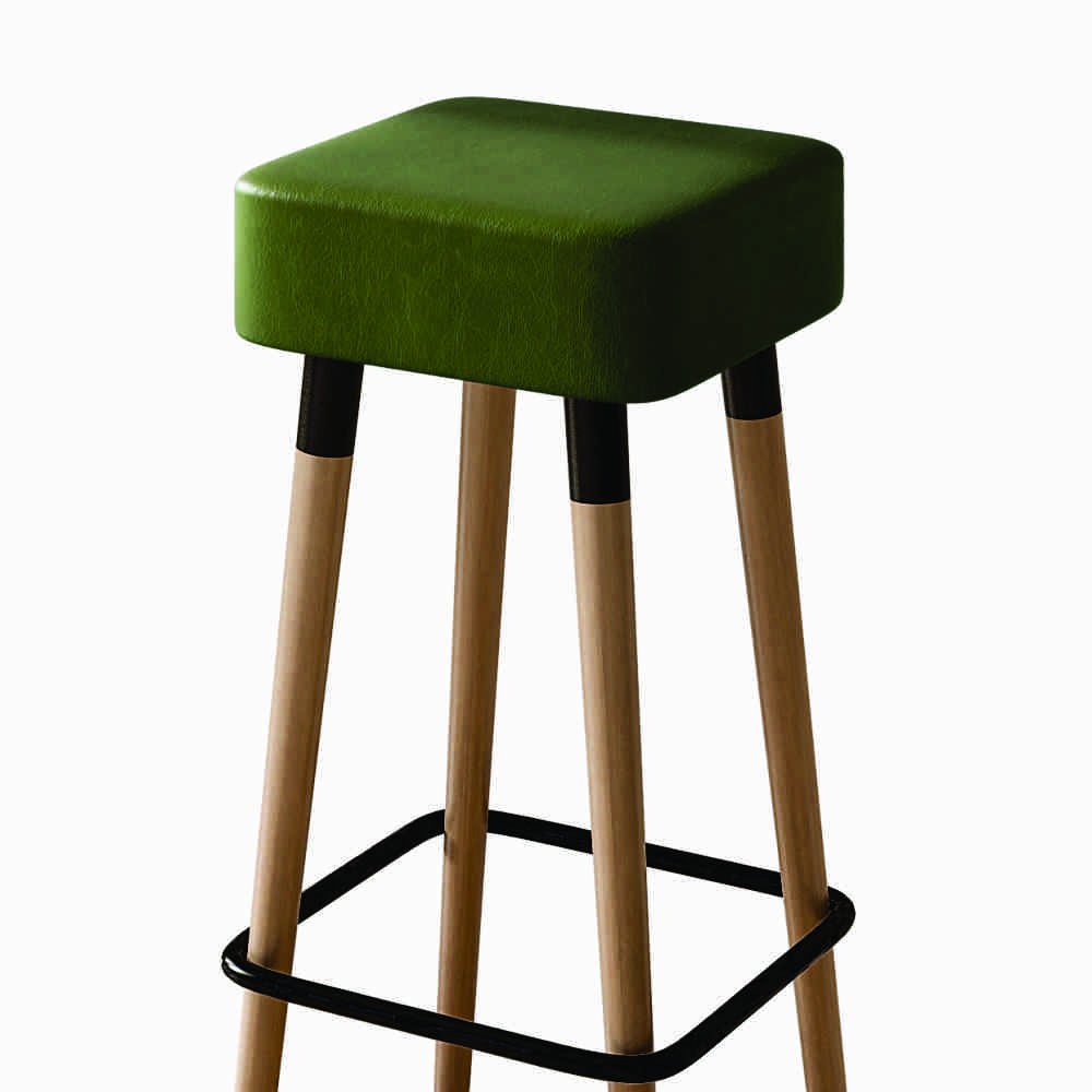 KIT 2 Banquetas de Luxo Dubai:Verde | MadeiraMadeira