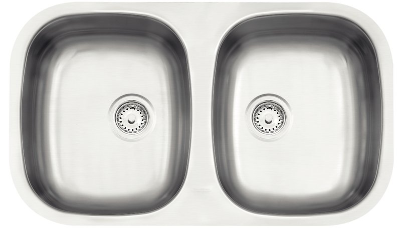 Cuba Tramontina Dupla Isis 2c 34 Bl em Aço Inox Acetinado 77x45 Cm ...