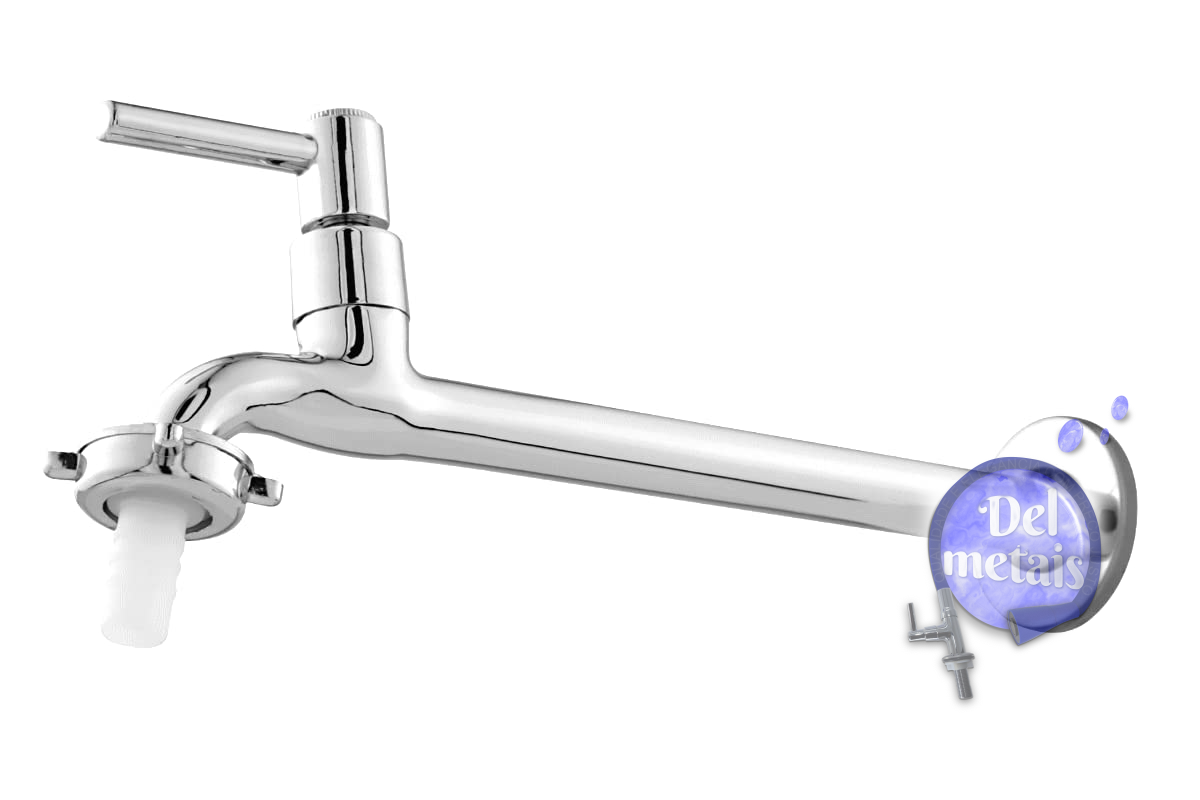 Torneira Tanque Jardim Coz. Parede Metal com Bico 1159 C-72 Casagrande ...