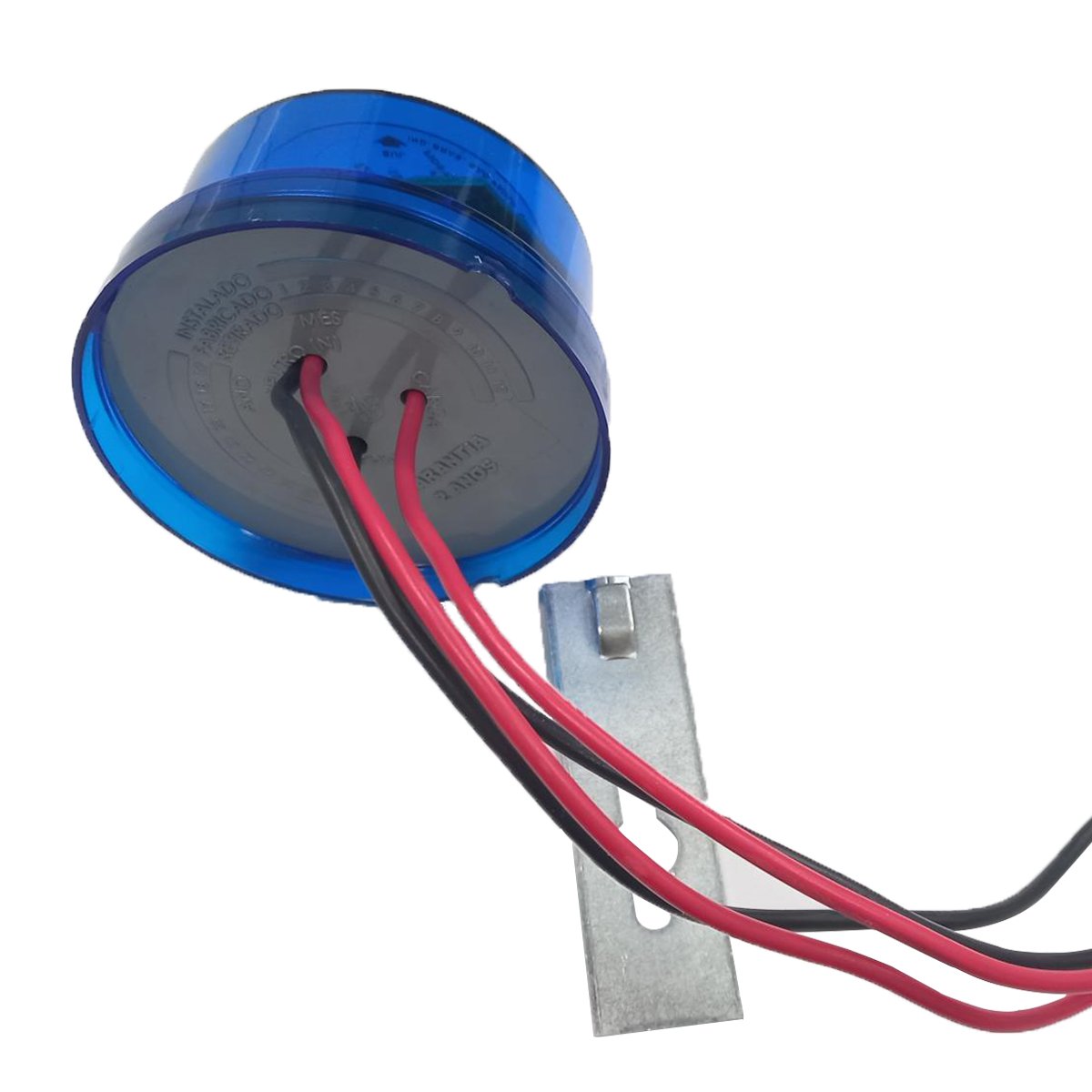 Rele Fotoeletrico 105/305v Ate 1000w 10a Azul Com Suporte | MadeiraMadeira