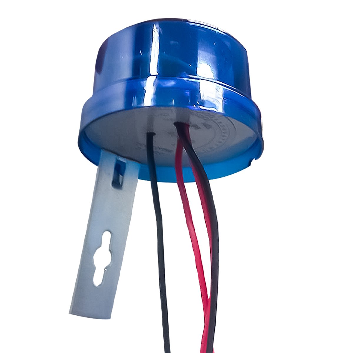 Rele Fotoeletrico 105/305v Ate 1000w 10a Azul Com Suporte | MadeiraMadeira