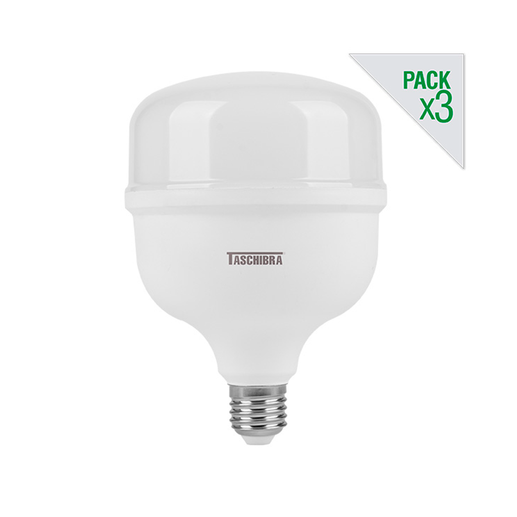 Kit 3 Lâmpadas 50W 6500k - Taschibra | MadeiraMadeira