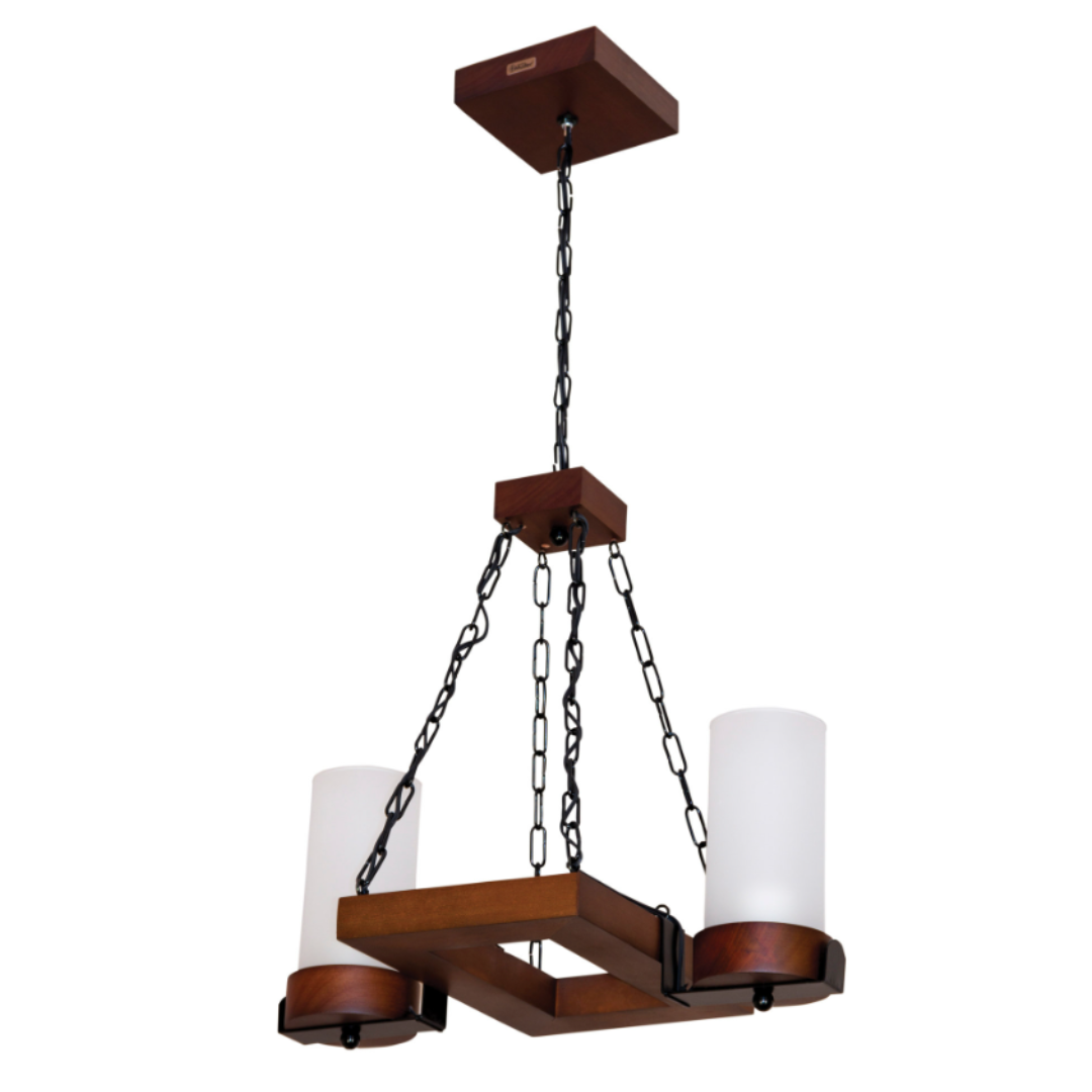 Lustre Country 1202e Luminária Rústica Luminárias Müller | MadeiraMadeira