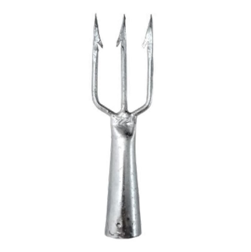 Fisga/garfo/arpão para pesca de superfície e mergulho 03 dentes número ...