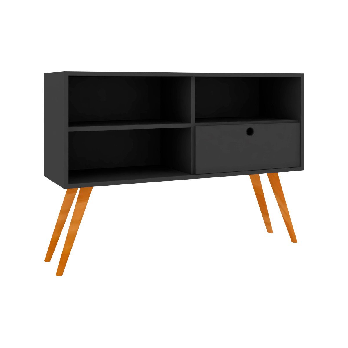 Rack Para Sala de Jantar Retrô Multiuso Moderno Pés Palito | MadeiraMadeira