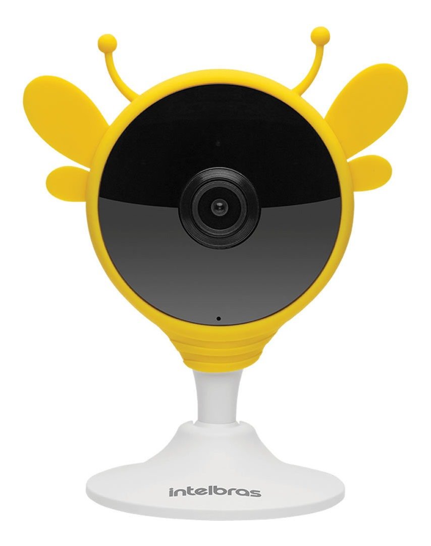 Câmera Baba Eletronica Mibo Im3 com Capa Abelha Intelbras | MadeiraMadeira