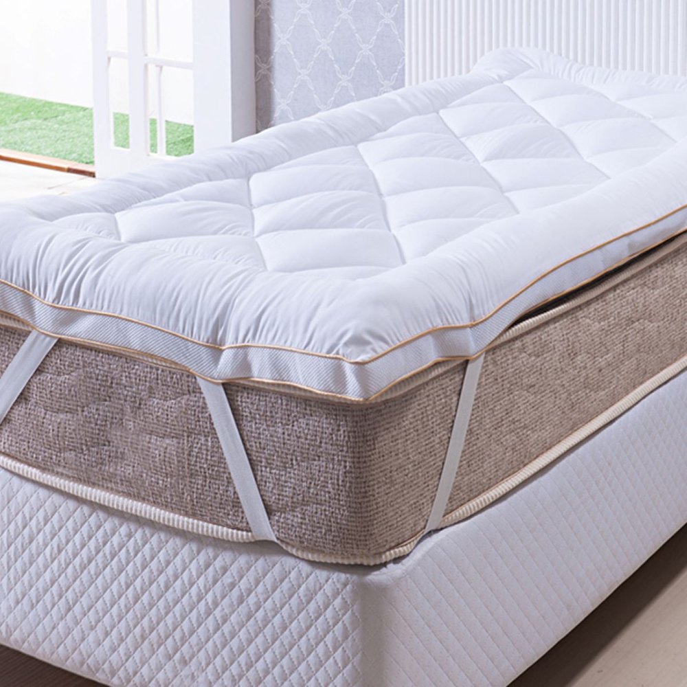 Pillow Top Pluma Macio Protetor Colchão Cama Casal 138x188 | MadeiraMadeira