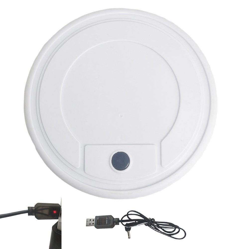 Robo Passa Pano Anti Colisao Inteligente Sensor Faxina Poeira Pelo ...