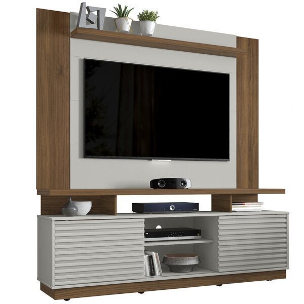 Rack com Painel para TV até 60 Polegadas New Blumenau e Aurora Linea ...