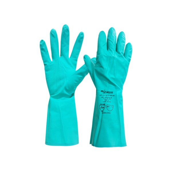 KIT COM 4 LUVAS NITRÍLICAS - NITRITEX FLOCADA TAMANHO 8 | MadeiraMadeira