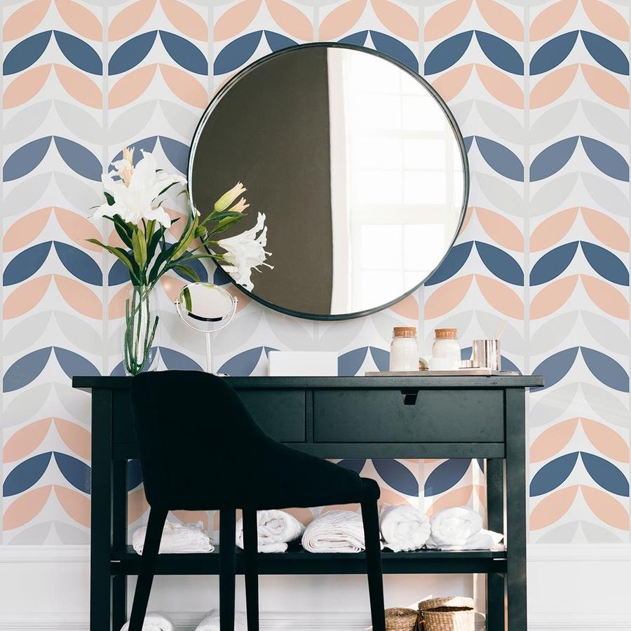 Papel De Parede Adesivo Abstrato N06188 0,58X2,5M | MadeiraMadeira