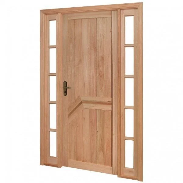 Porta de Madeira Lambril 213x134cm com Batente 9,4cm EWK P13 M34 ...