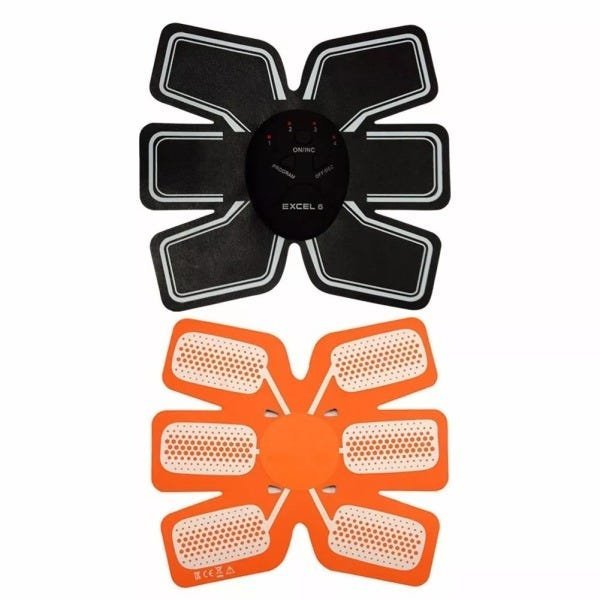 Ems Estimulador Tonificador Muscular Body Shape Fit Set Abs Six Pad | MadeiraMadeira