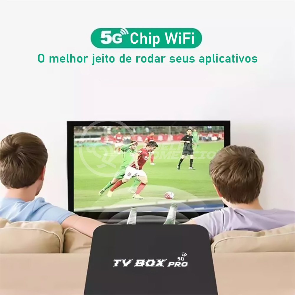 TVBox PRO Aparelho Android 8GB 128GB Full HD WiFi nº1 | MadeiraMadeira