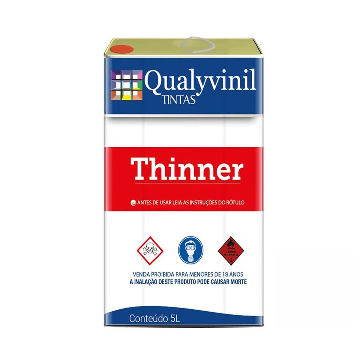 Thinner Multiuso 116 5 Litros Qualyvinil | MadeiraMadeira