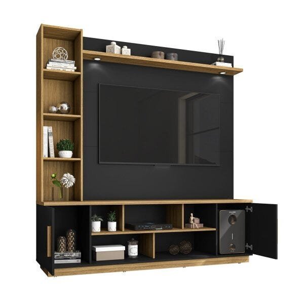 Home com LED para TV até 60 Polegadas Prestige Móveis Bechara ...