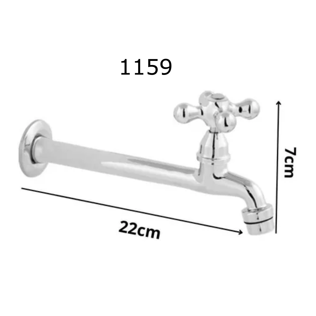 Torneira Reta para Pia com Arejador - 1159 - C33 | MadeiraMadeira