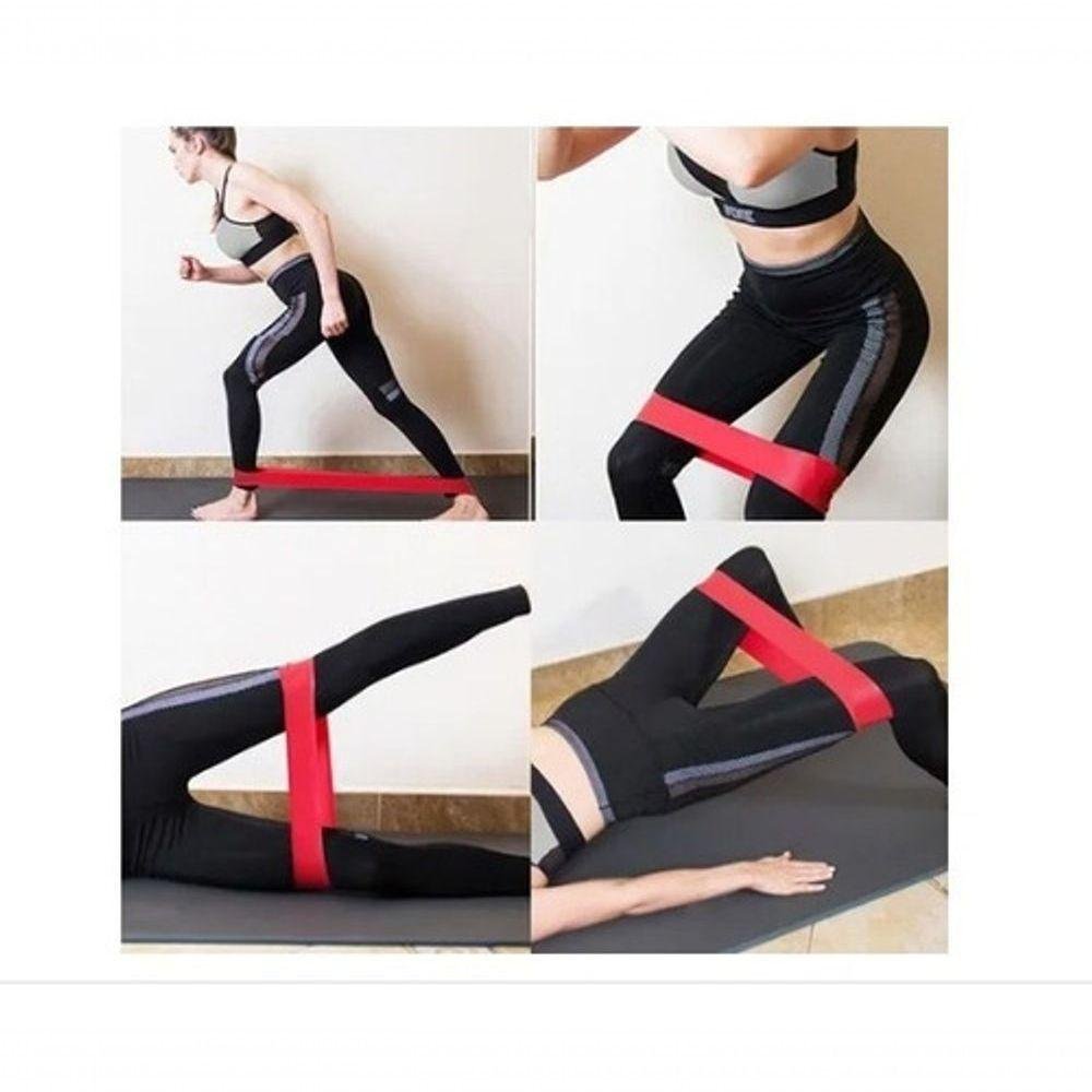 5 Mini Band Elastico Academia Fit Treino Funcional Exercício ...