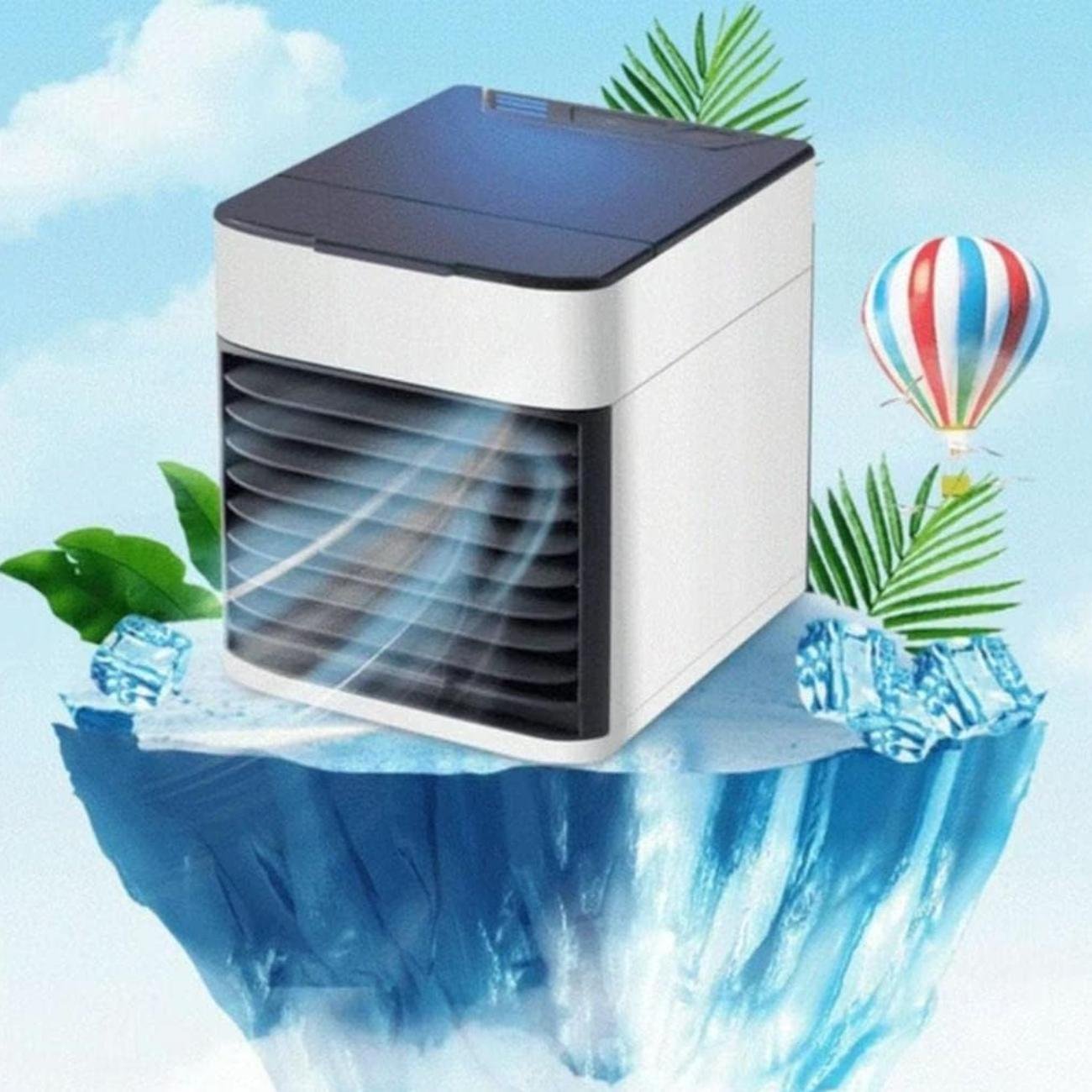 Kit 2 Mini Ar Condicionado para Casa e Escritório Gelado | MadeiraMadeira