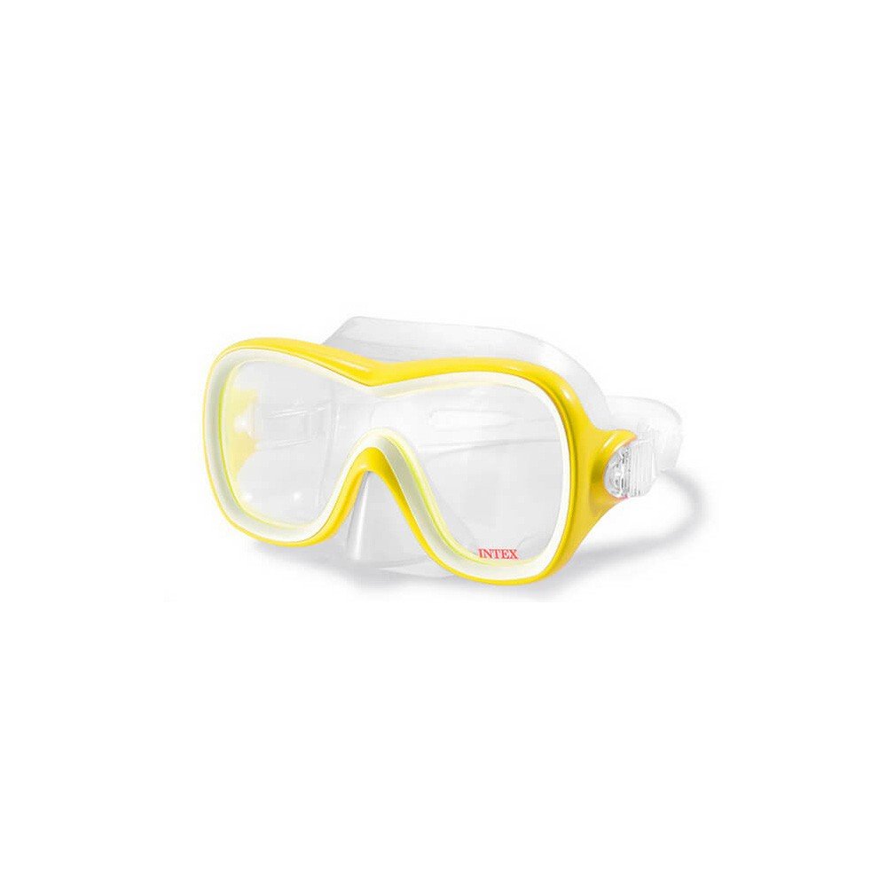 Máscara para mergulho e Natação Amarela Aquaflow Sport Wave Rider Mask ...
