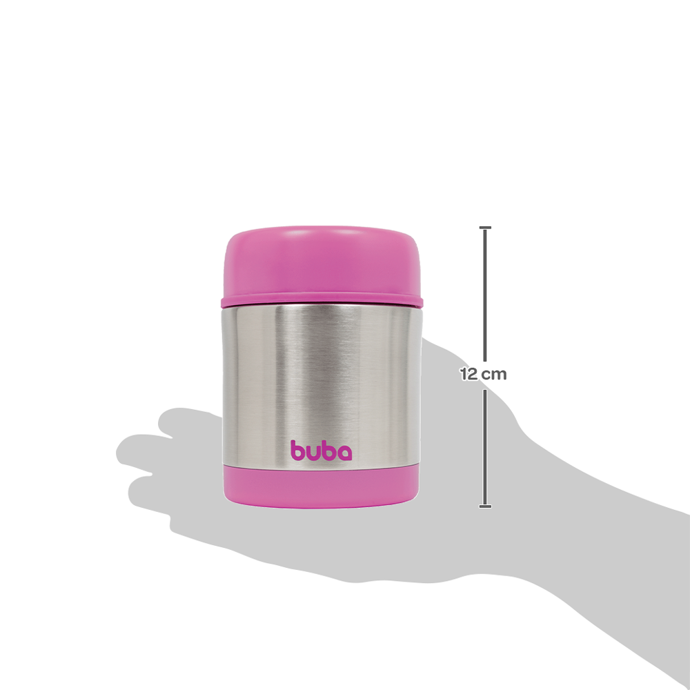 POTE TERMICO INOX ROSA BUBA (ESTOQUE) | MadeiraMadeira
