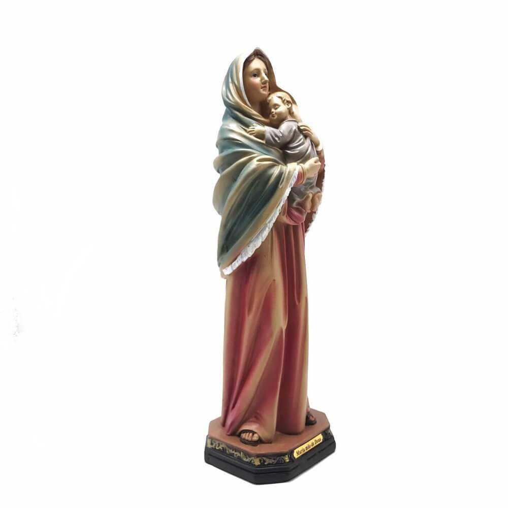 Imagem Maria Mãe De Deus Resina Grande 30 Cm | MadeiraMadeira