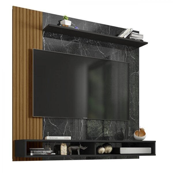 Painel para TV até 55 Polegadas Oslo Bechara | MadeiraMadeira