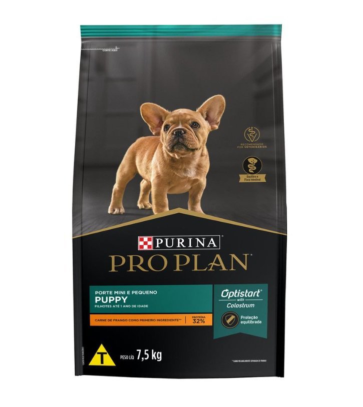 Ração Purina Pro Plan Frango Cão Filhote Raça Pequena 7,5kg Nestlé ...
