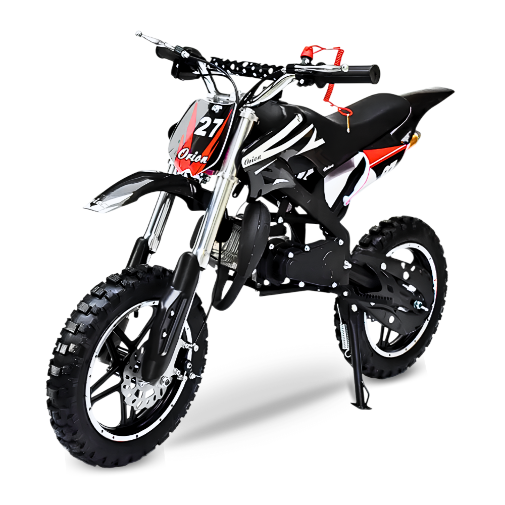 Mini Moto Cross Preta 49cc - Dsr | MadeiraMadeira