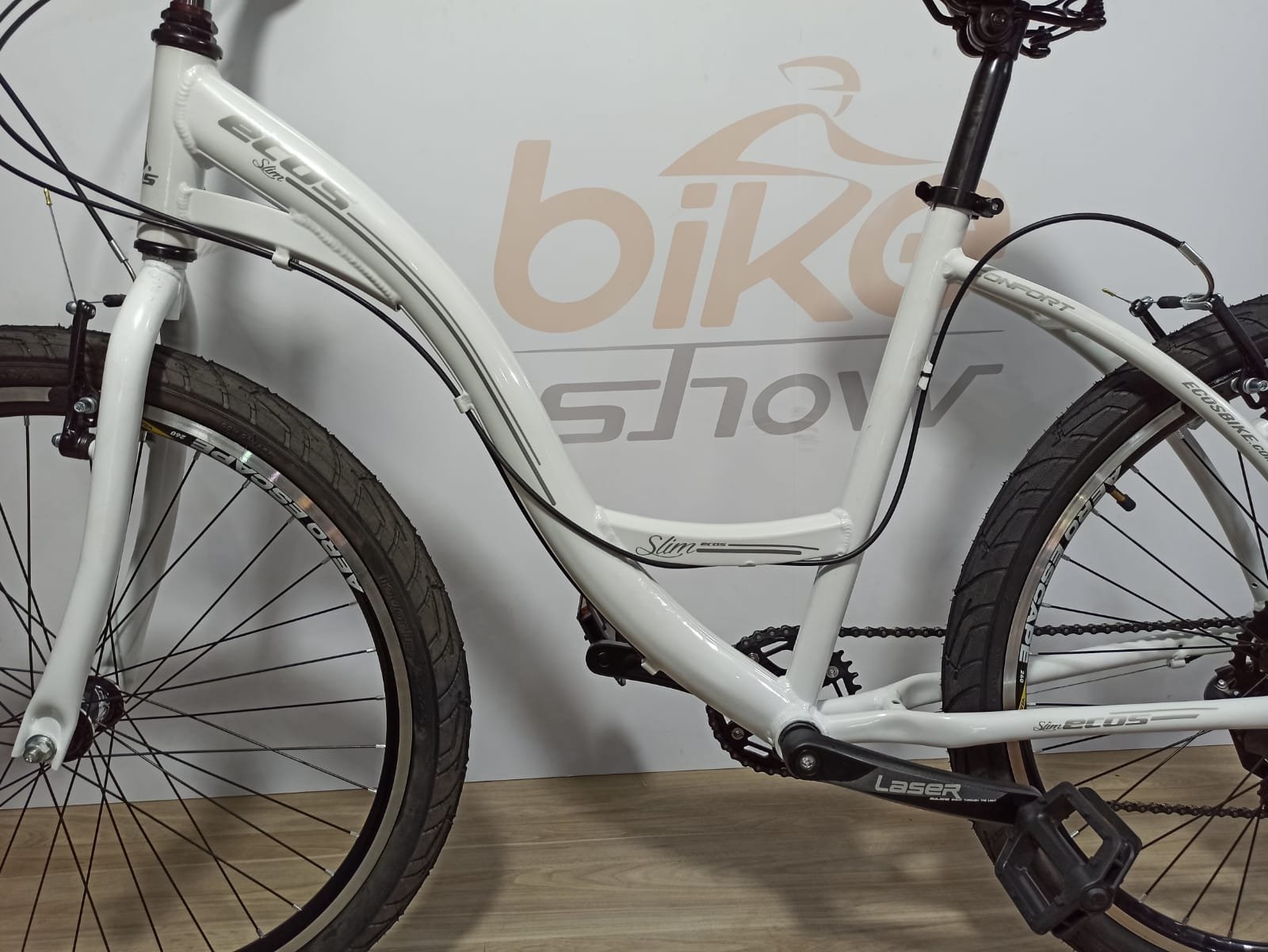 Bicicleta ECOS Slim aro 26 - 7v Shimano Tourney - Cubo TWA de Rolamento ...