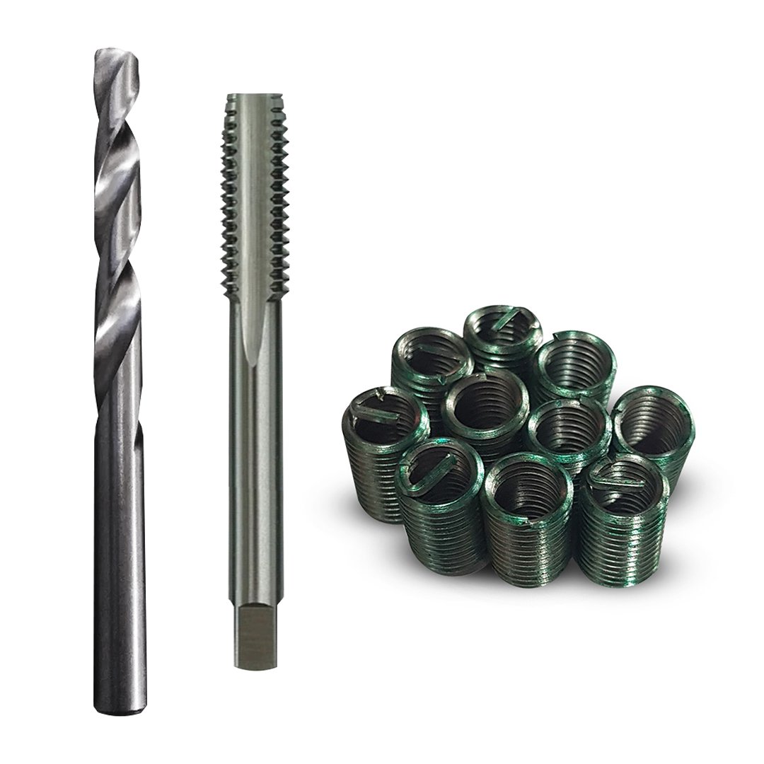 Kit Helicoil M6 X 1 X 2,5 + Macho M6 X 1 + Broca 5mm Importado ...