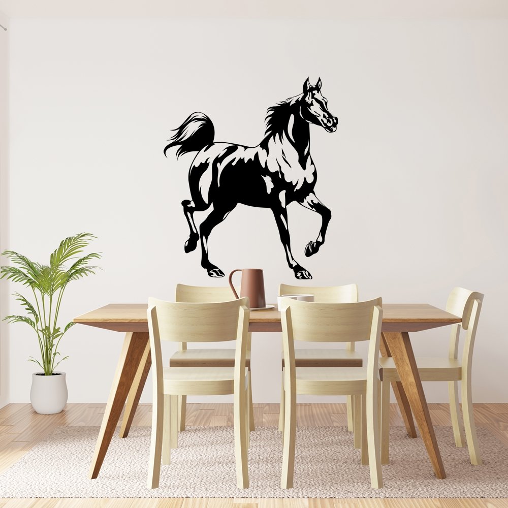 Adesivo de Parede Cavalo - 54 x 63 cm | MadeiraMadeira