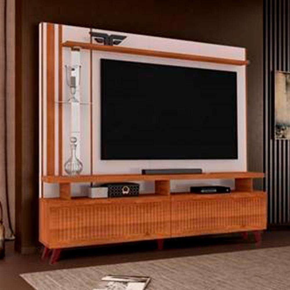 Home Theater Paloma - Off White- Cedro | MadeiraMadeira