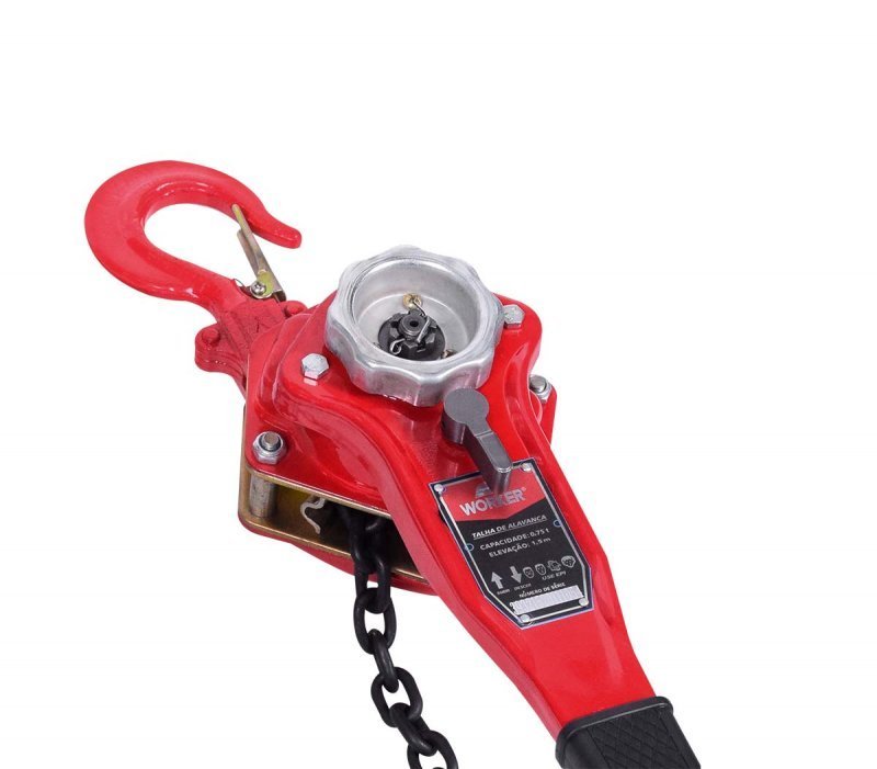 Talha Alavanca 0,75 Toneladas X 3M Worker TA3.0M | MadeiraMadeira