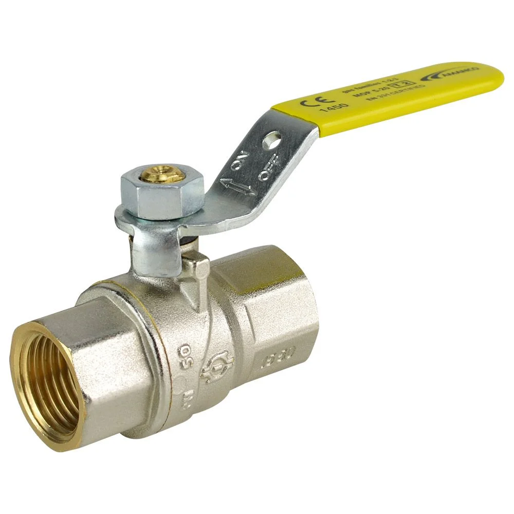 Valvula de Esfera Femea para Gas com Alavanca 1" Amanco | MadeiraMadeira