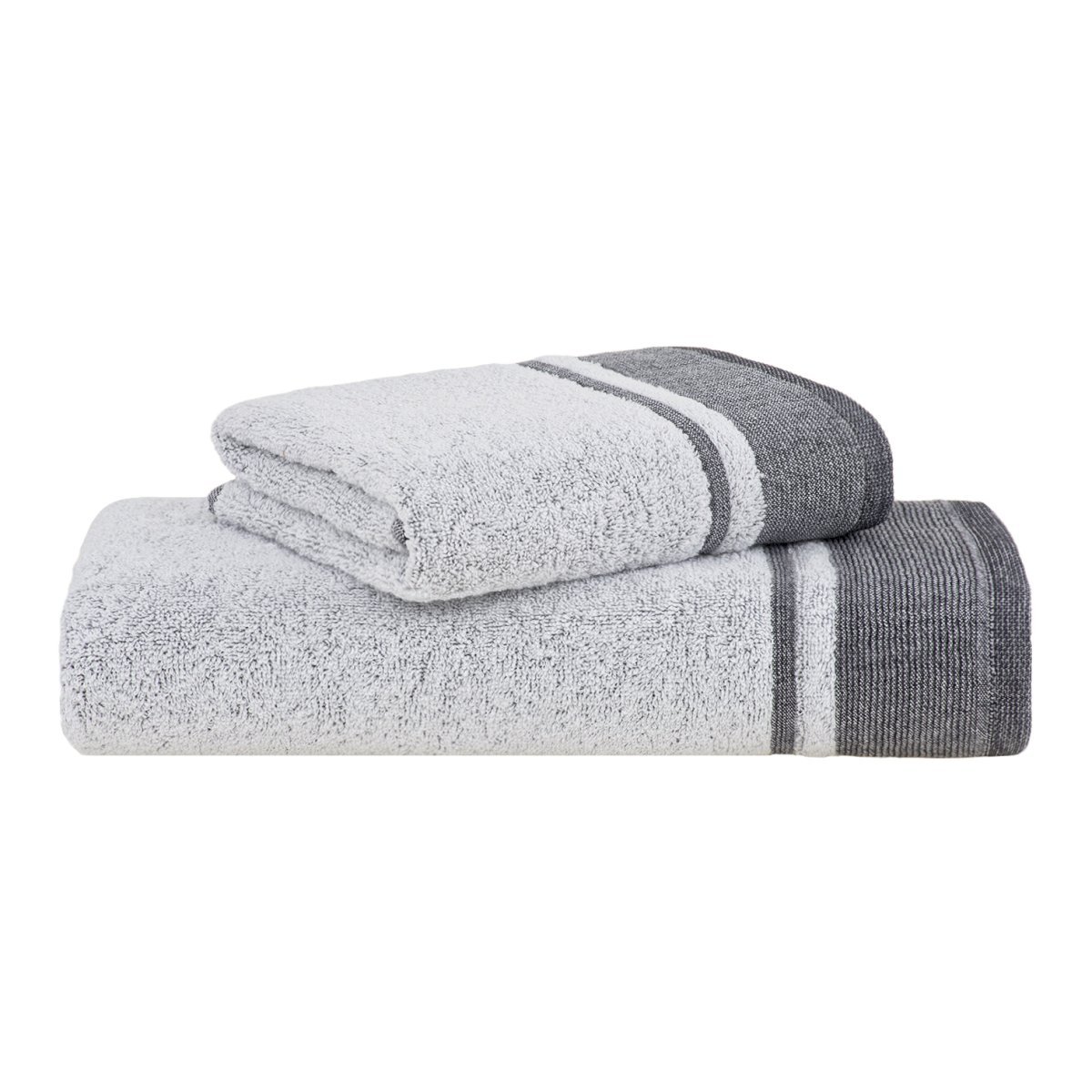 Jogo Toalha Banho e Rosto 2 Pçs Vivace Buddemeyer - Branca 1011 ...