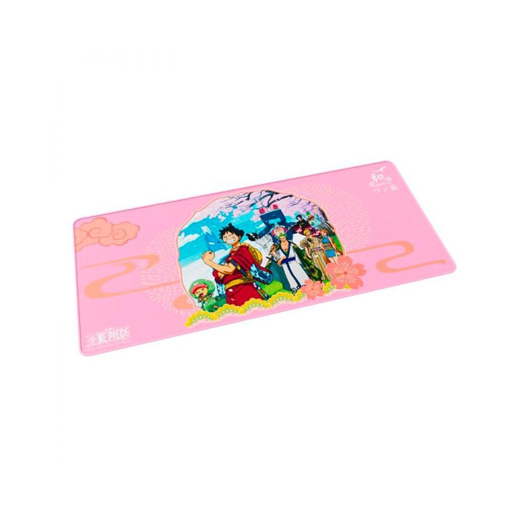 Mousepad Gamer Akko One Piece Wano Country 90x40cm | MadeiraMadeira