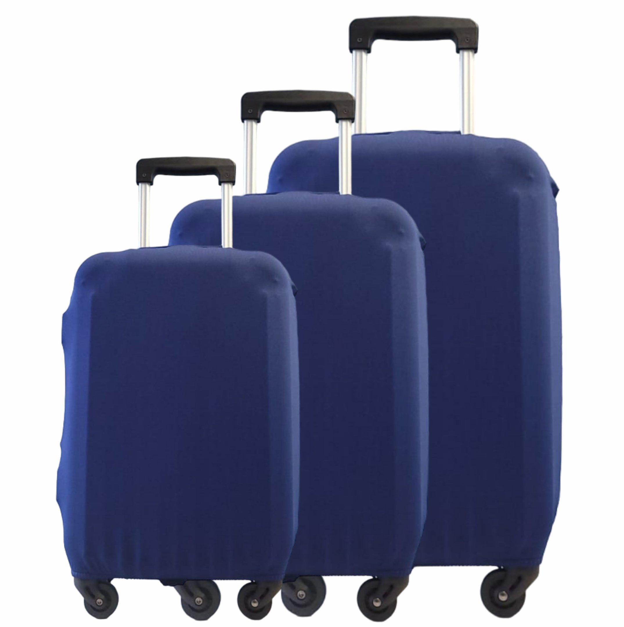 Kit 3 Capas Para Mala Big Style Basic Azul Marinho - P/M/G | MadeiraMadeira