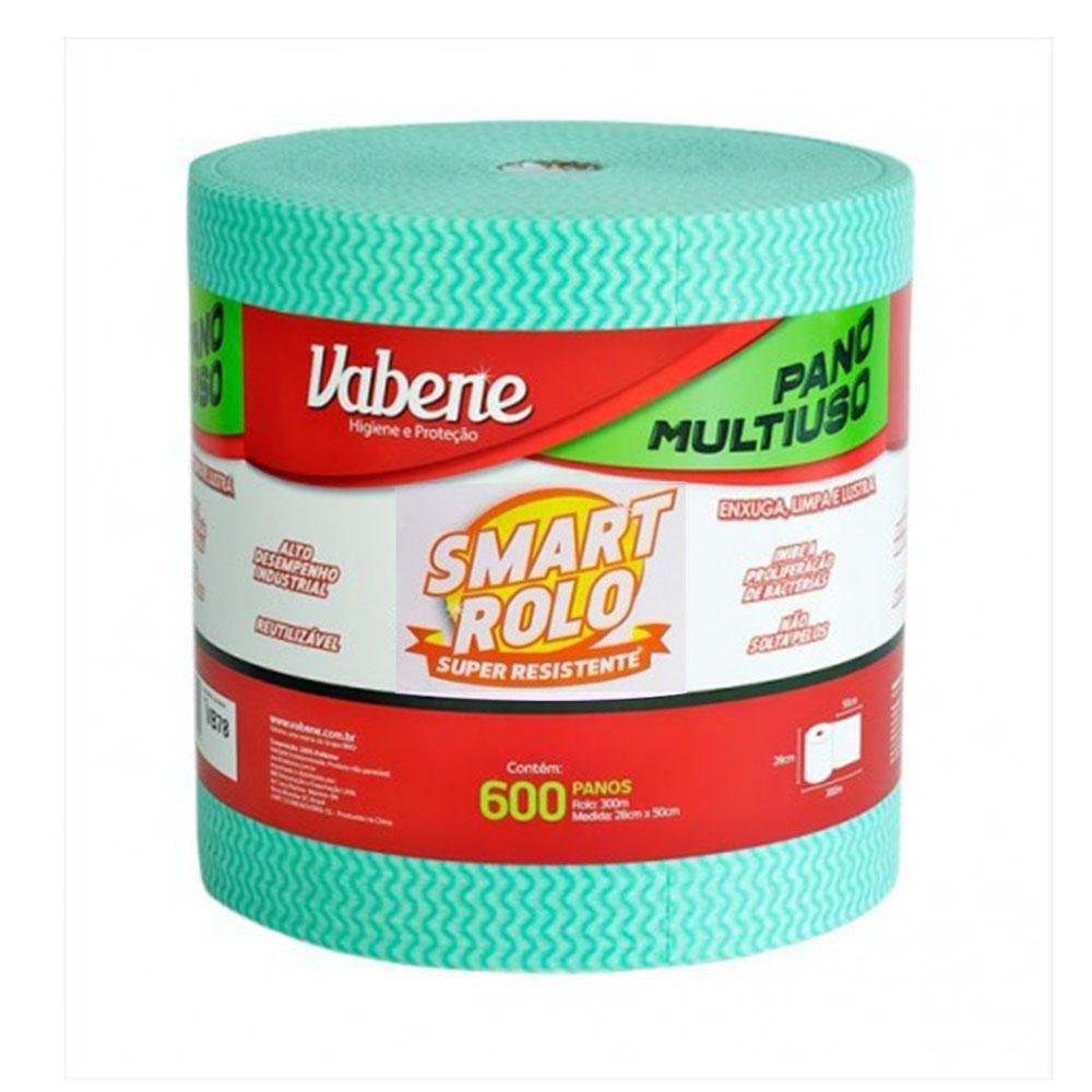 Pano Multiuso Smart Rolo 28x240m 35g Verde | MadeiraMadeira