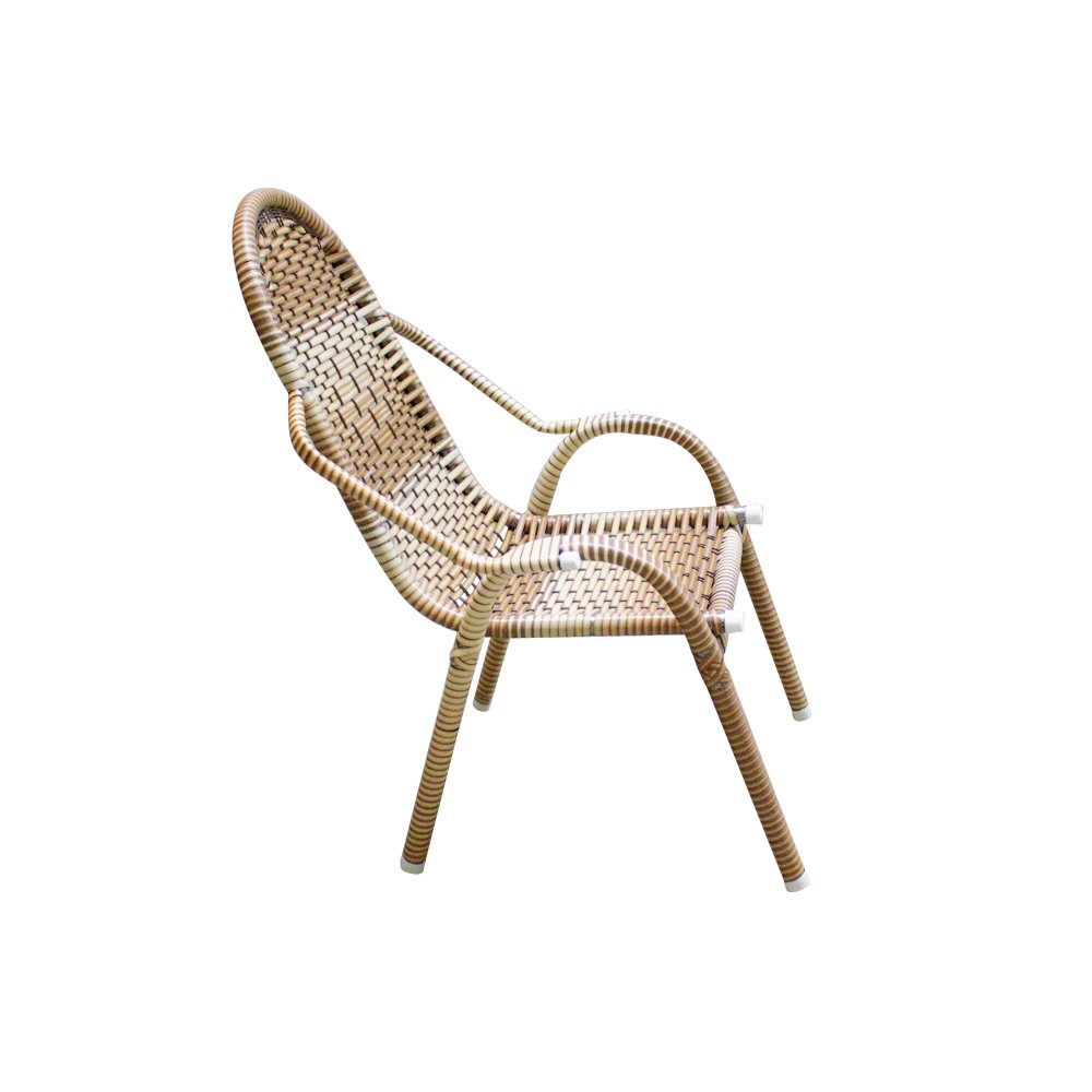 Cadeira Varanda Area Externa de Junco Adulto Luxinha Capuccino ...