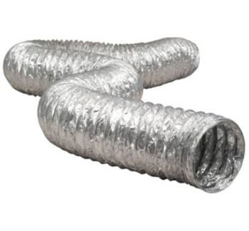 Kit p/Instalação Coifa Auto-Fechante 120mm + Duto Flex. 2m | MadeiraMadeira