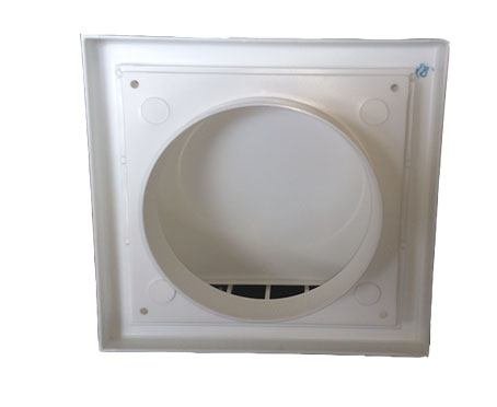 Kit p/Instalação Coifa Auto-Fechante 120mm + Duto Flex. 2m | MadeiraMadeira